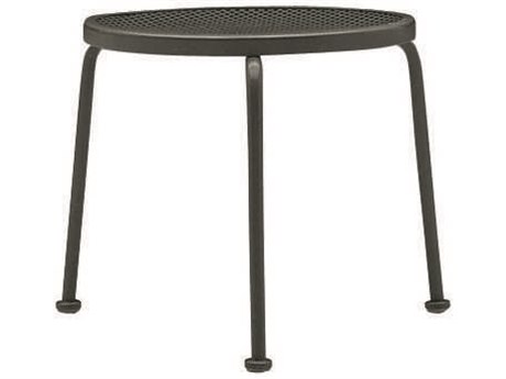 Occasional metal side table woodard store
