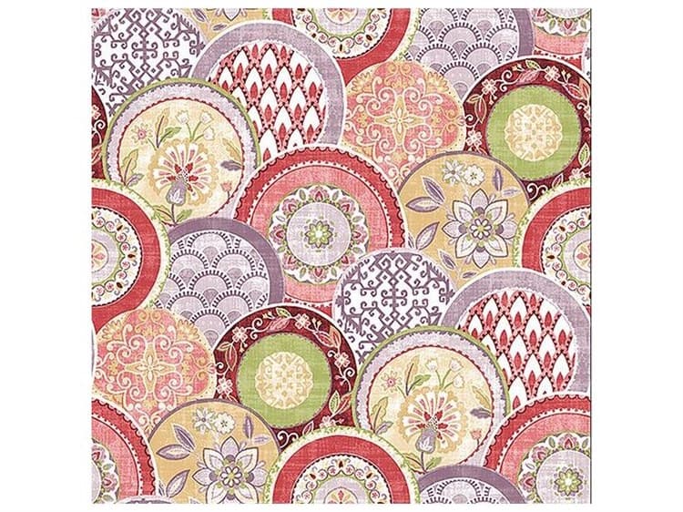 Brewster Home Fashions A-street Prints Laguna Pink Plate Wallpaper ...