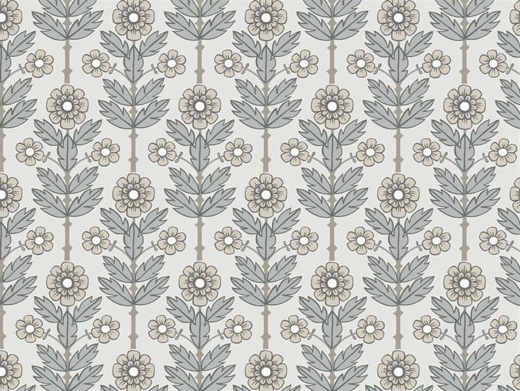 Brewster Home Fashions A-street Prints Aya White Floral Wallpaper ...