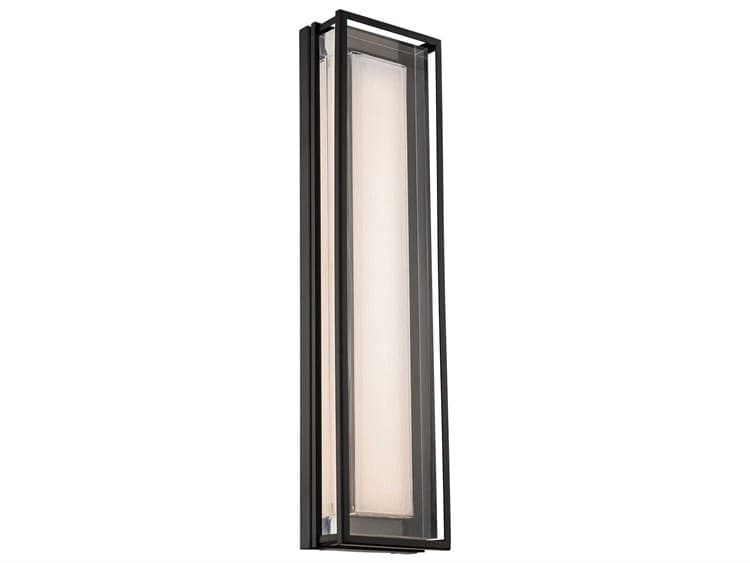 dweLED by WAC Lighting Beech 1-Light Outdoor Wall Light | DWLWSW89524BK