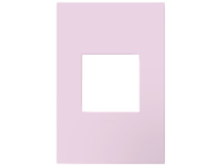 Legrand Plastics Rosa One-Gang-Plus Screwless Wall Plate with Microban ...