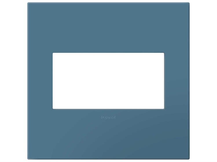 Legrand Plastics Mystic Two-Gang Screwless Wall Plate with Microban ...