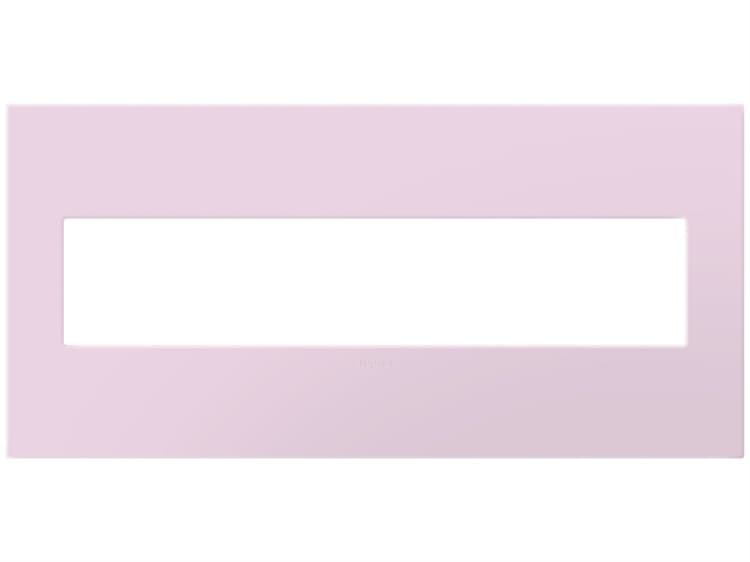 Legrand Plastics Rosa Five-Gang Screwless Wall Plate with Microban ...