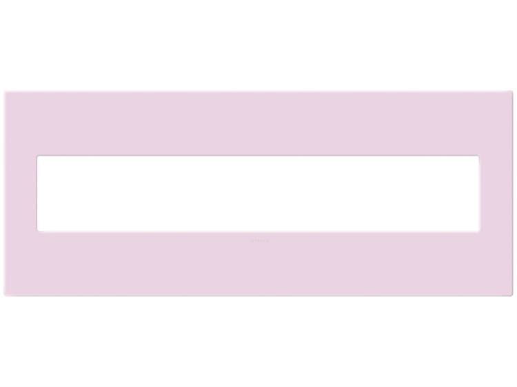 Legrand Plastics Rosa Six-Gang Screwless Wall Plate with Microban ...