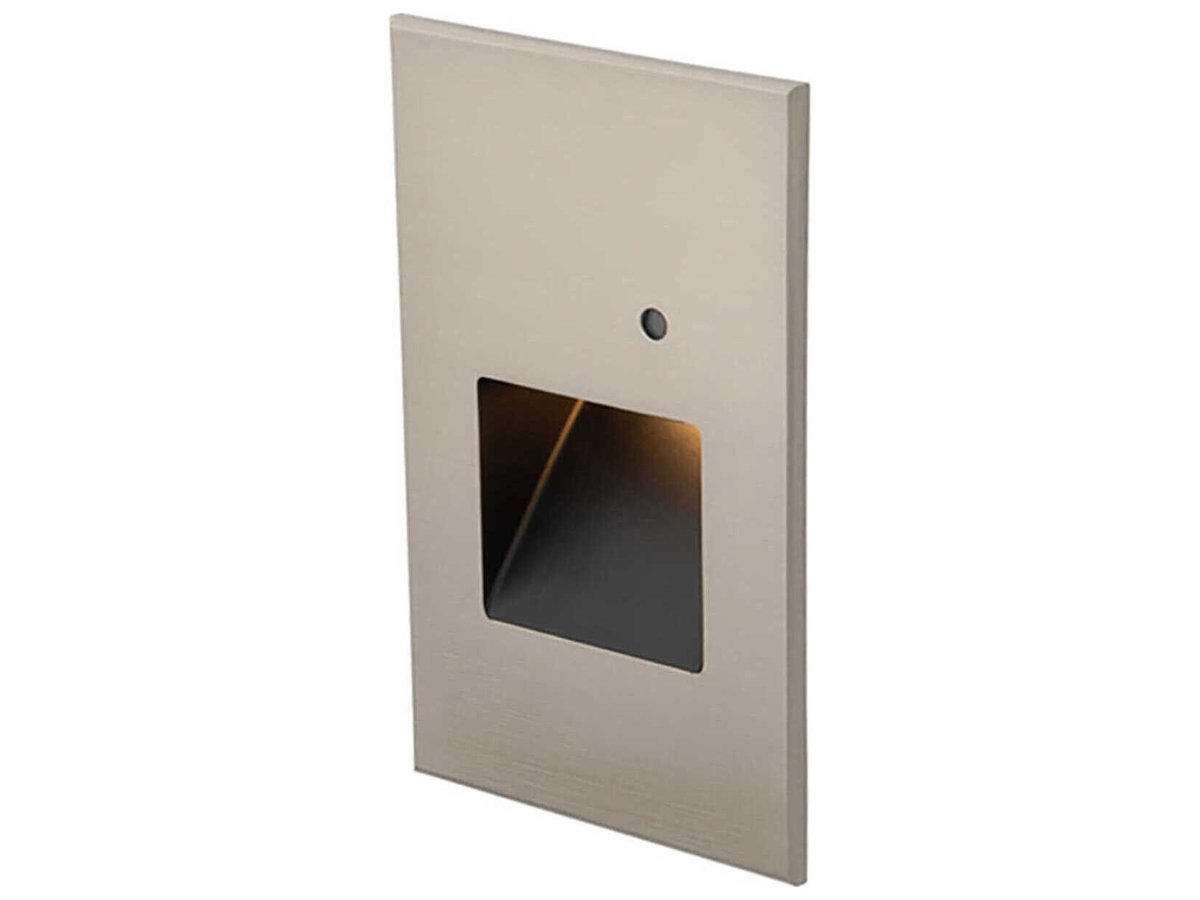 WAC Lighting LEDme 1-Light Outdoor Step and Wall Light | WL-LED202-BN ...