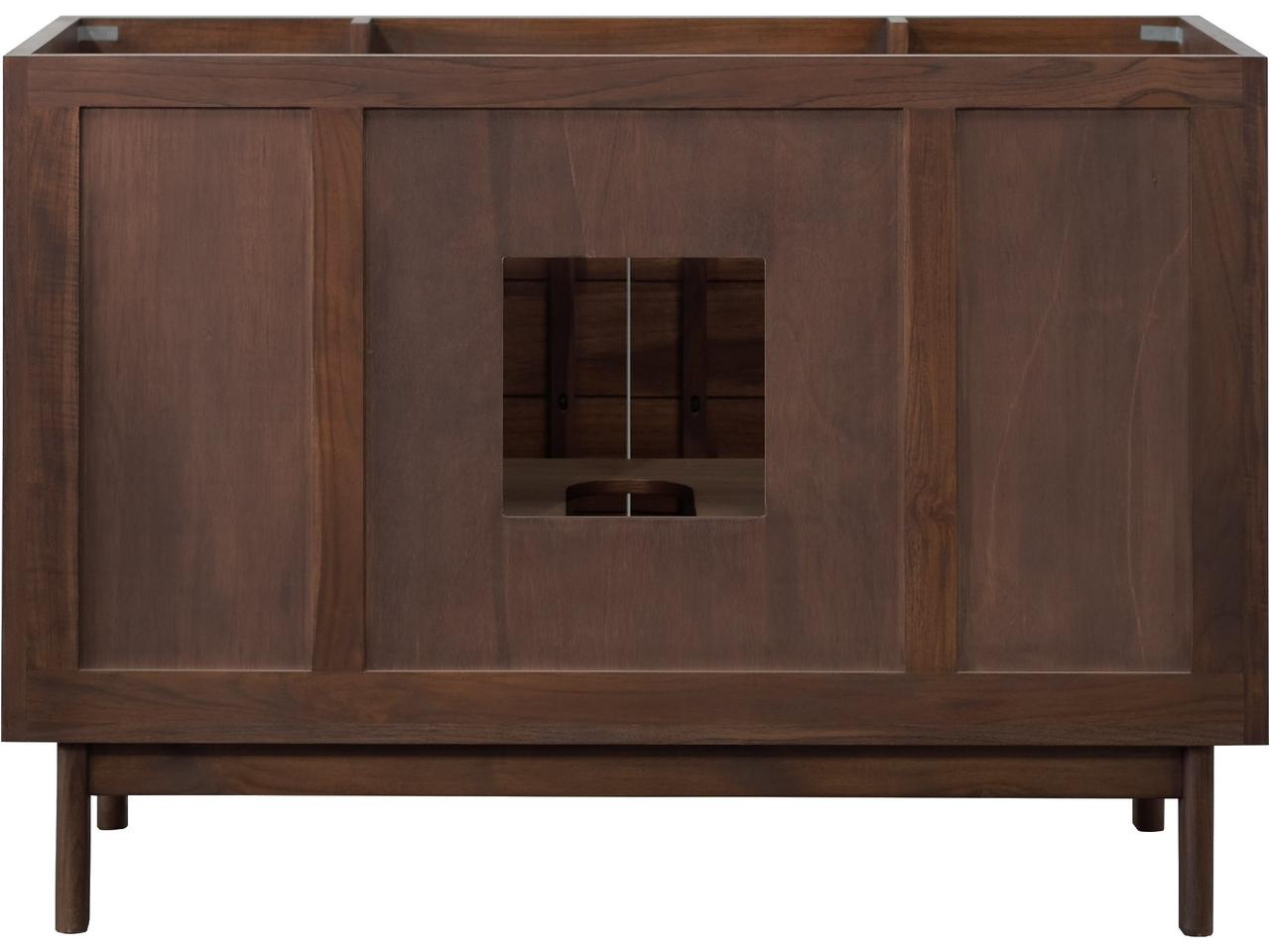 Avanity Carina 49 in. Single Sink Bathroom Vanity in Coffee Teak with ...