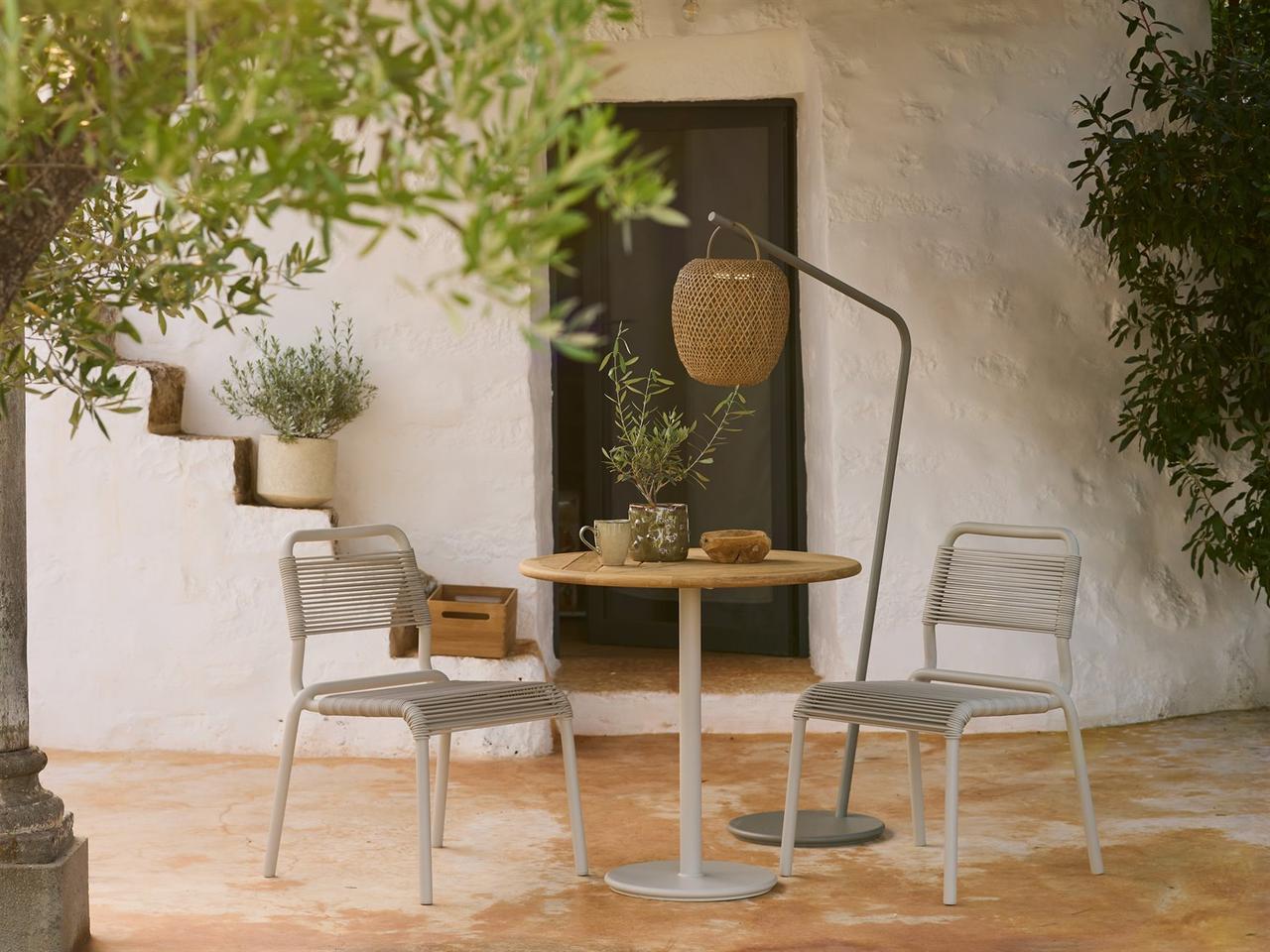Cane Line Outdoor Al Dente Sand Aluminum Bistro Set ...