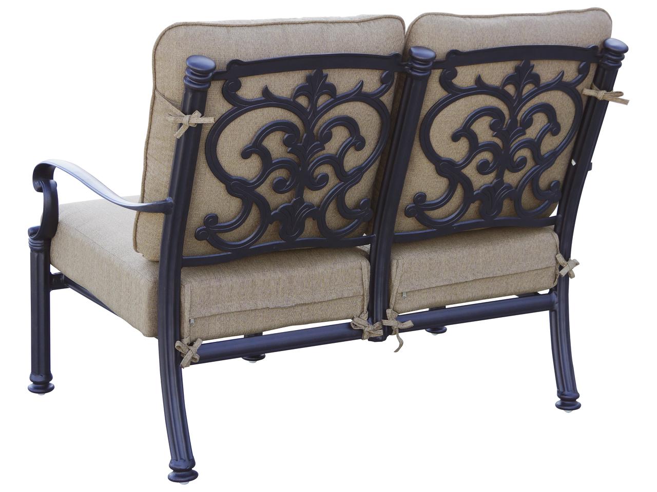 Darlee Outdoor Living Santa Barbara Cast Aluminum Antique Bronze 6 ...