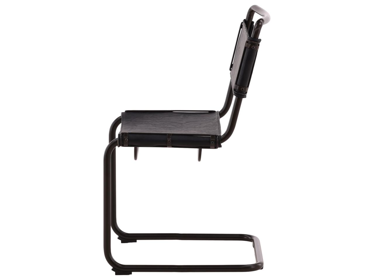Furniture Classics Harrison Black Leather Armless Dining Chair | 20-654 ...