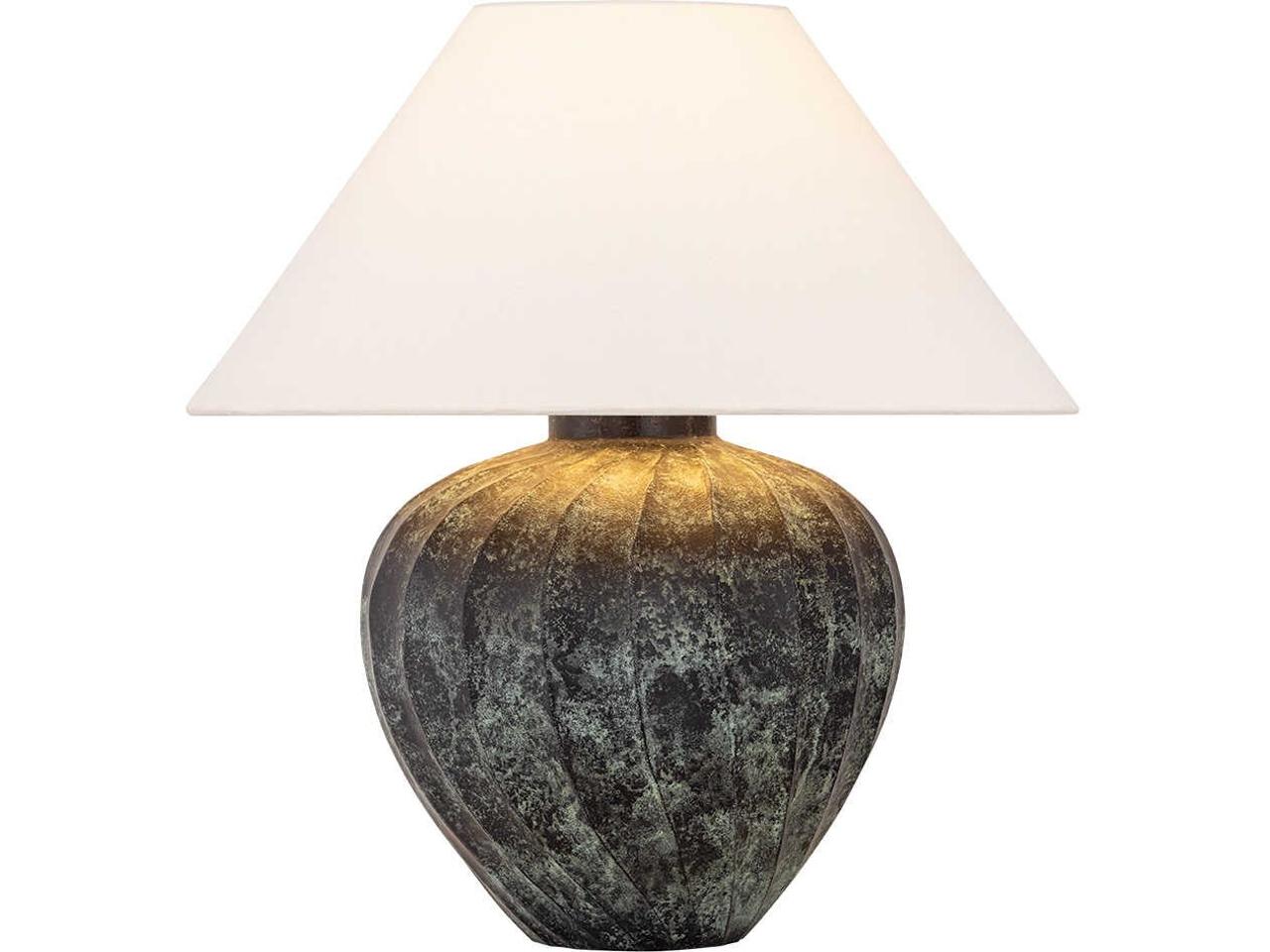 Hudson Valley Arlin Patina Brass Table Lamp | L4023-PBR | LuxeDecor
