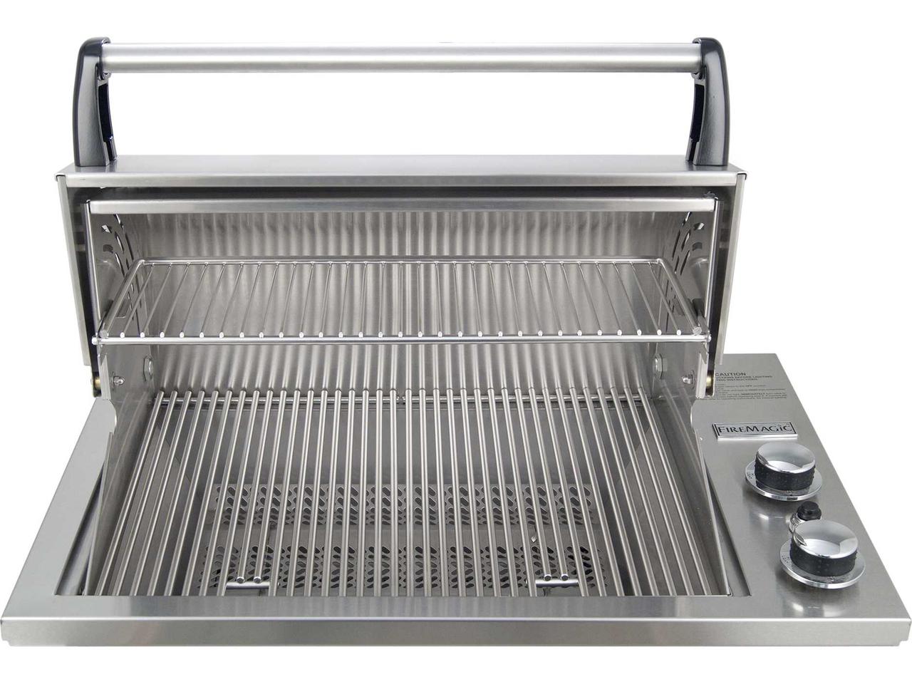 Fire Magic Legacy Deluxe Gourmet 23-Inch Built-in Natural Gas Grill ...