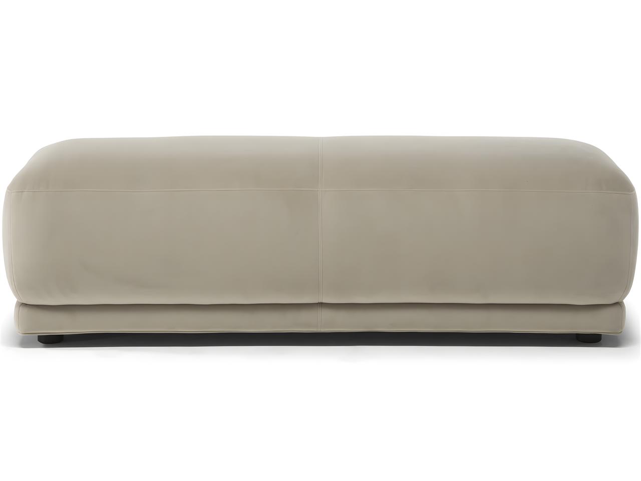 Natuzzi Editions Parigi Leather Bench — Italian Design Upholstered ...