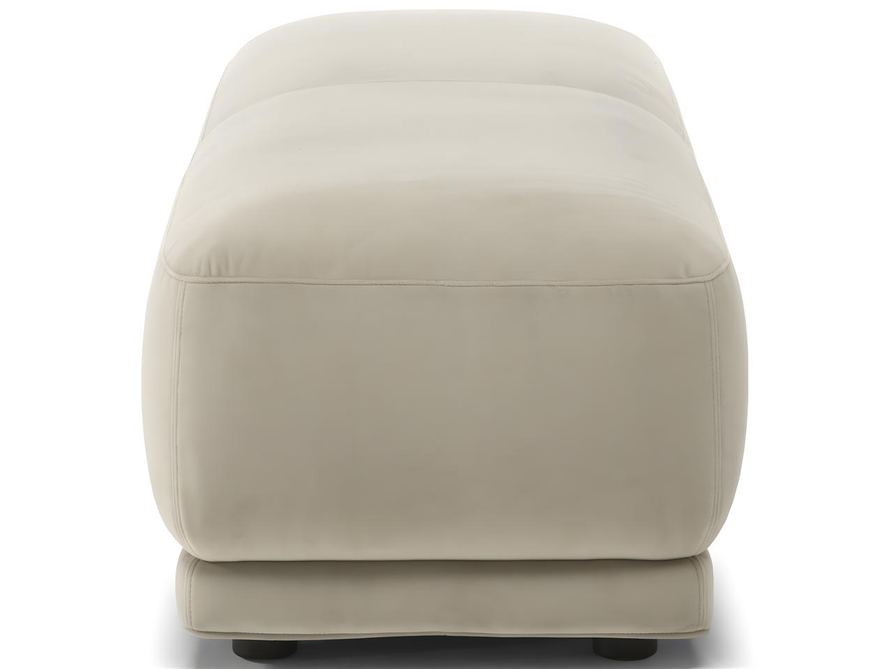 Natuzzi Editions Parigi Leather Bench — Italian Design Upholstered ...