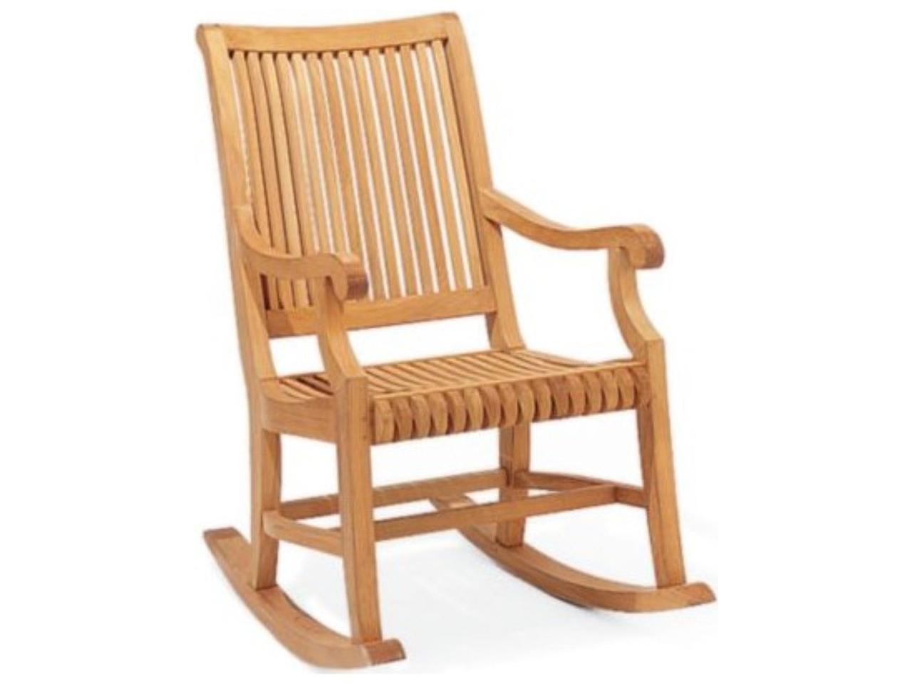 Teak Smith Lounge Chair | GIVA-ROCKER-CHAIR | LuxeDecor