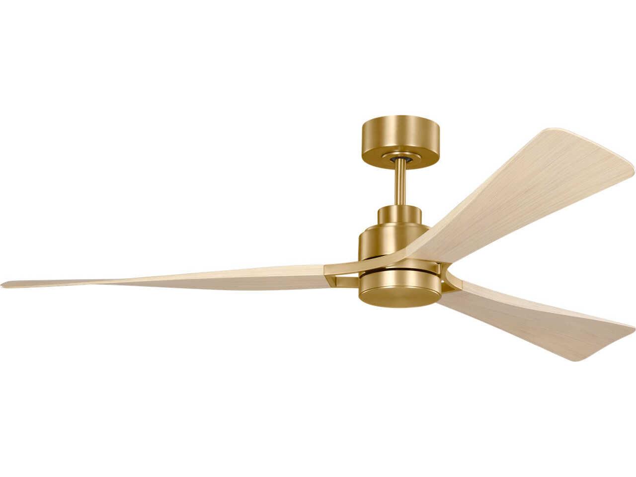 Visual Comfort Fan Trillium 60-Inch 3-Blade Indoor Outdoor Ceiling Fan ...