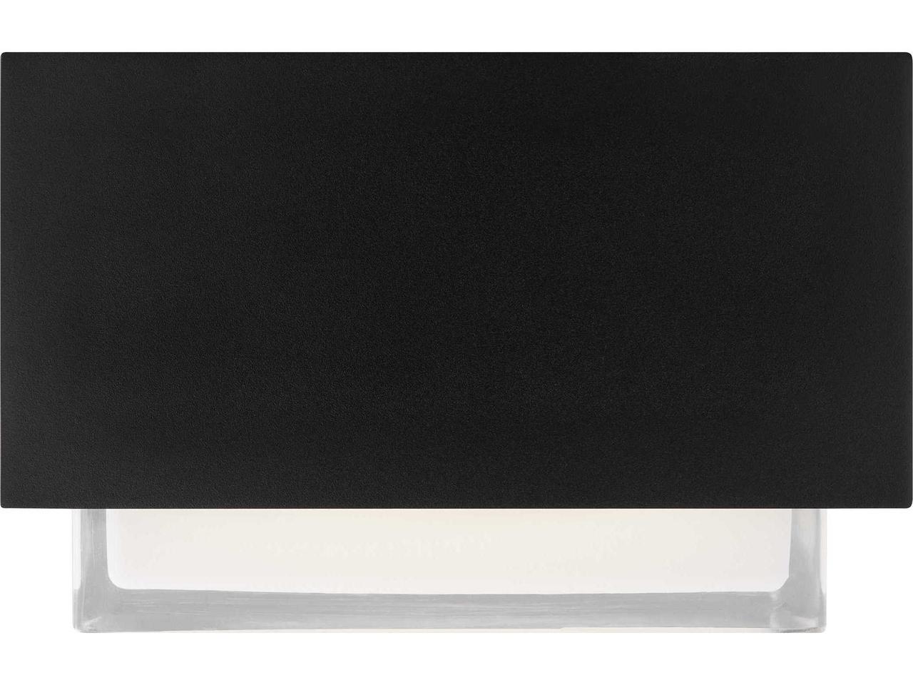 Visual Comfort Modern Leagan 1-Light Black Flush Mount ...
