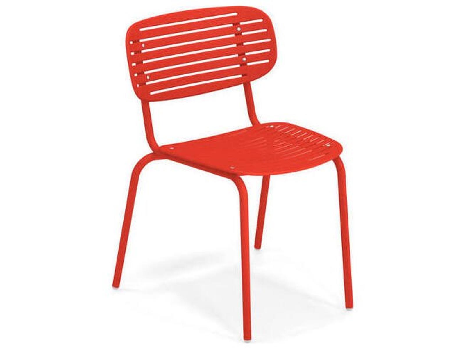 EMU Mom Steel Metal Dining Chair | E639-50 | TopModern