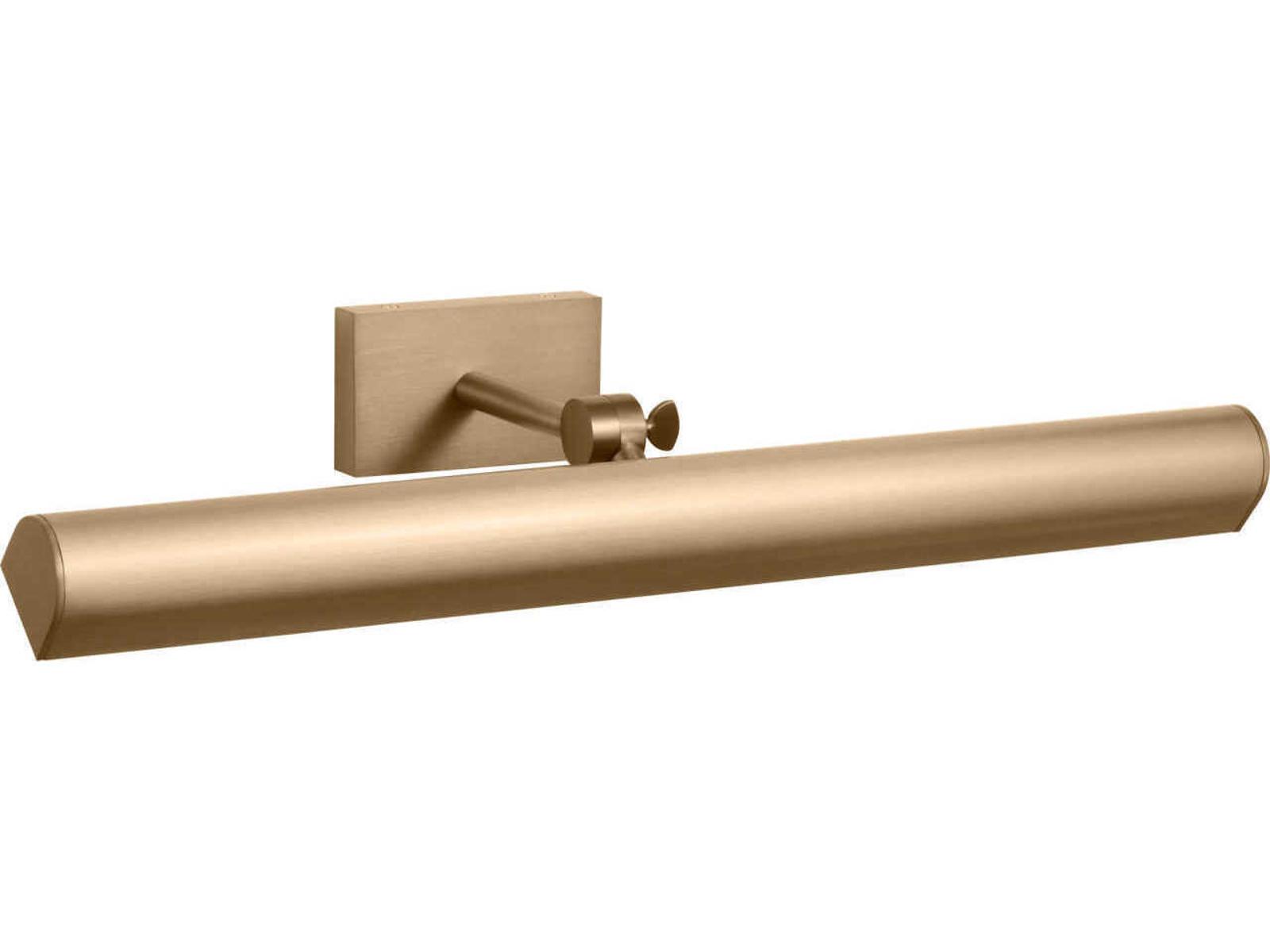 Generation Lighting Gallery Satin Brass Picture Light | GLW2021SB ...