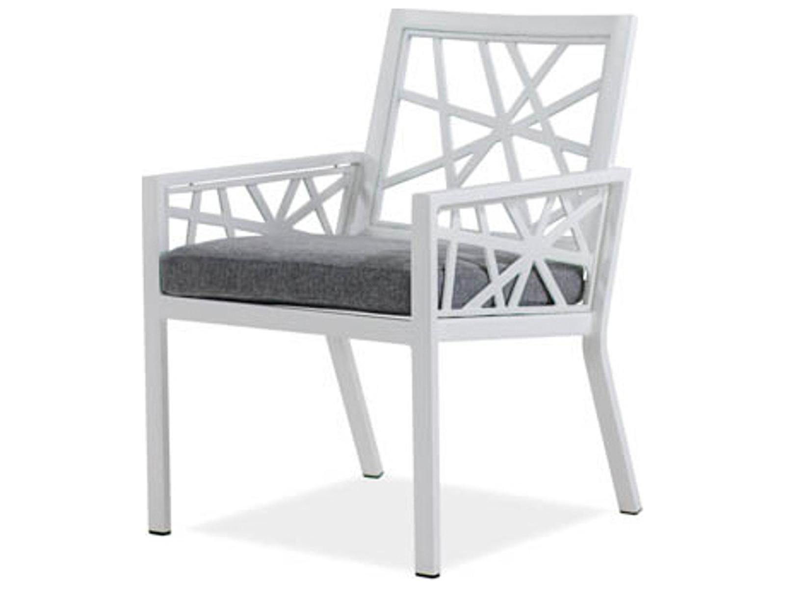 Koverton Parkview Knest Cast Aluminum Arm Patio Dining Chair — Outdoor ...