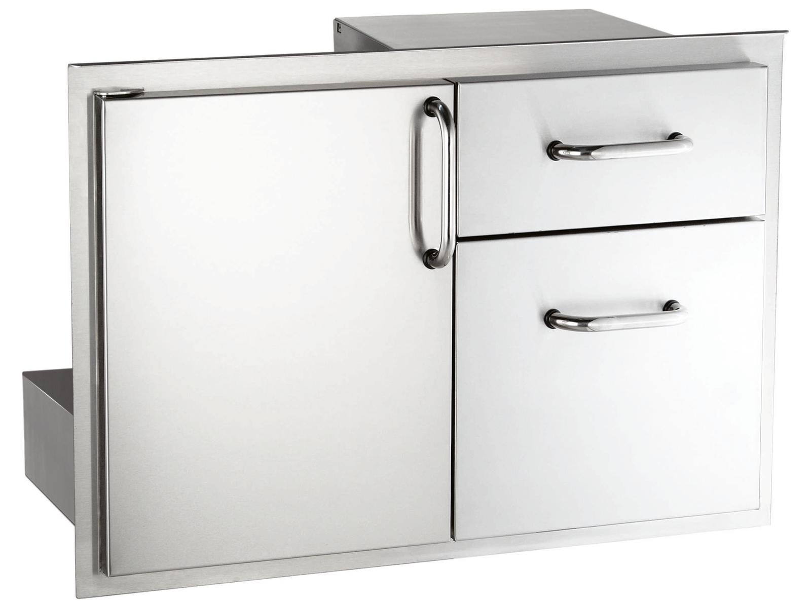 Fire Magic Select 30-Inch Access Door and Double Drawer Combo | PatioLiving