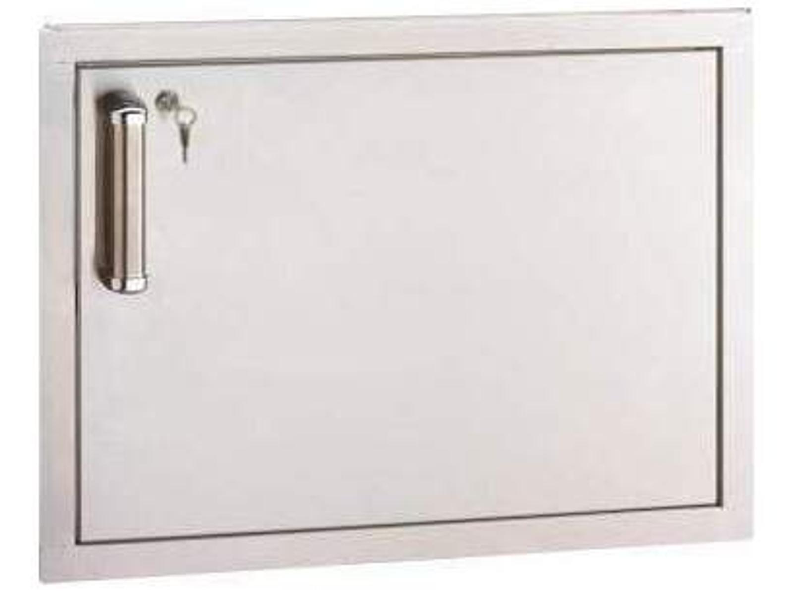 Fire Magic Flush Horizontal Single Access Door with Lock Right Hinge ...