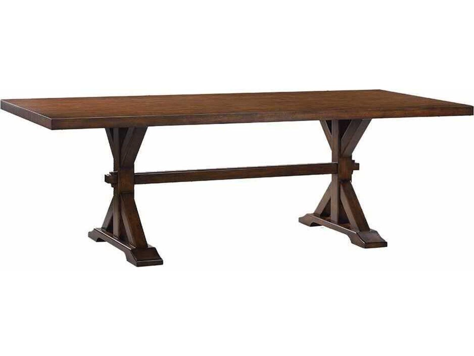 Oliver Home Madison Rectangular Dining Table — Rustic Acacia Wood ...