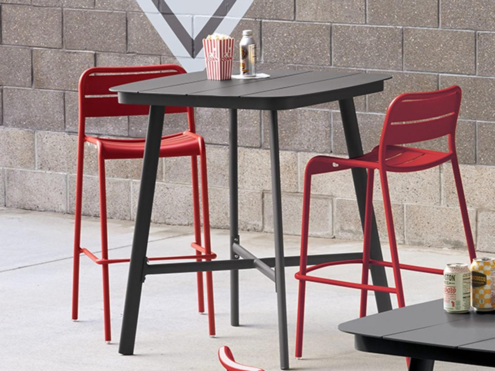Oxford Garden Kapri Red Bar Set | KAPRIDINSET3 | PatioLiving