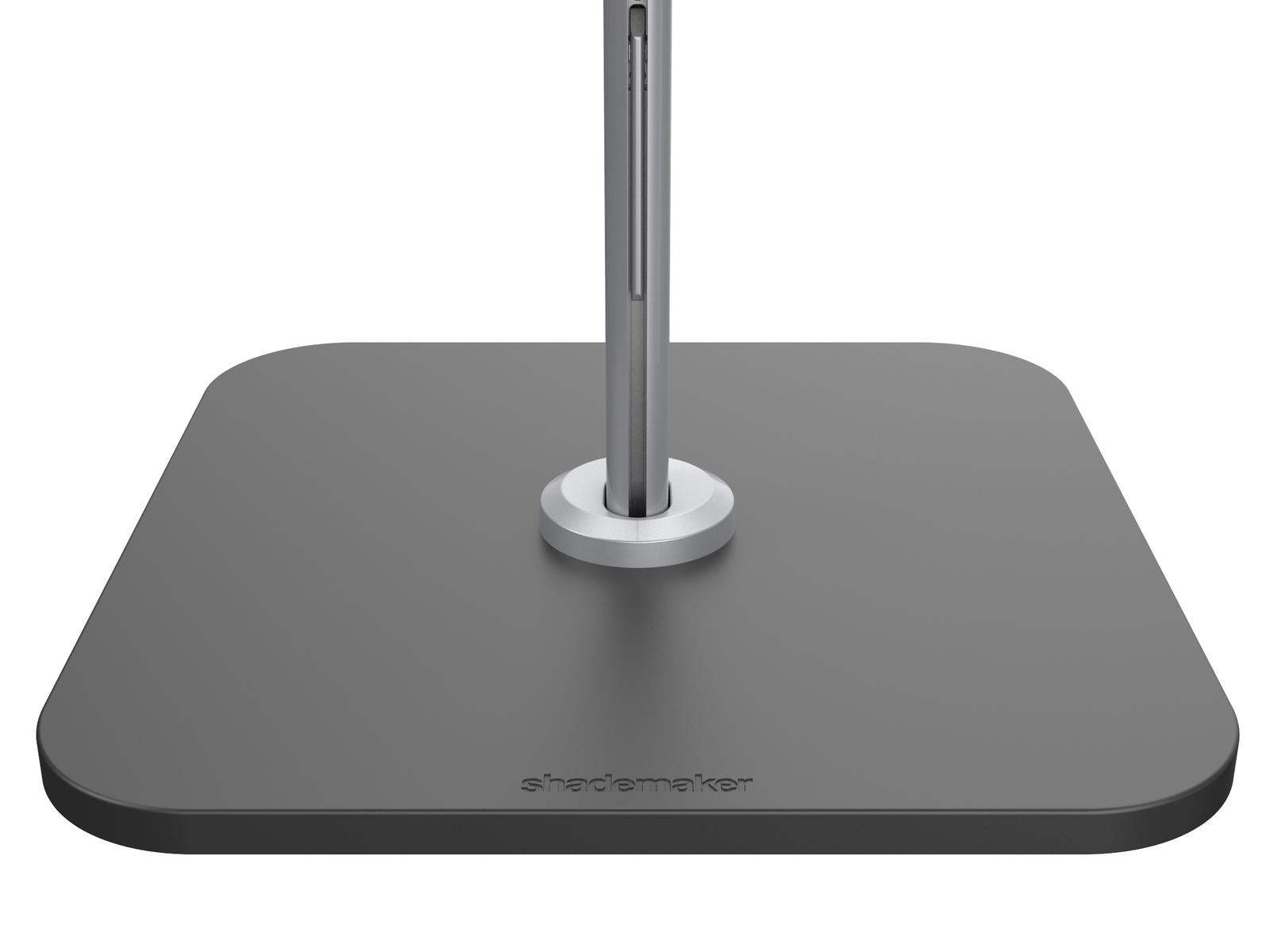 Shademaker Infinity 415 lb Galvanized Steel Umbrella Base with Lid ...