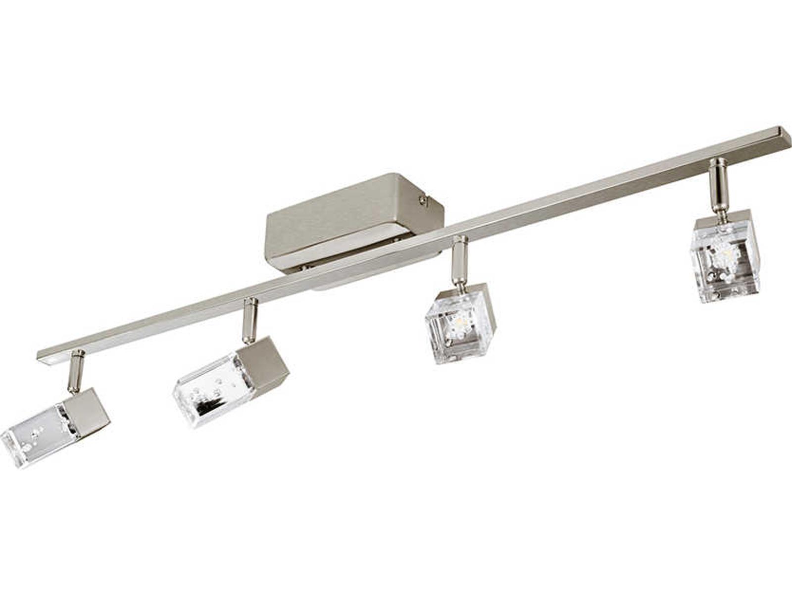 Thesis Cantil 4-Light Matte Nickel Linear Track & Rail Light | 203186A ...