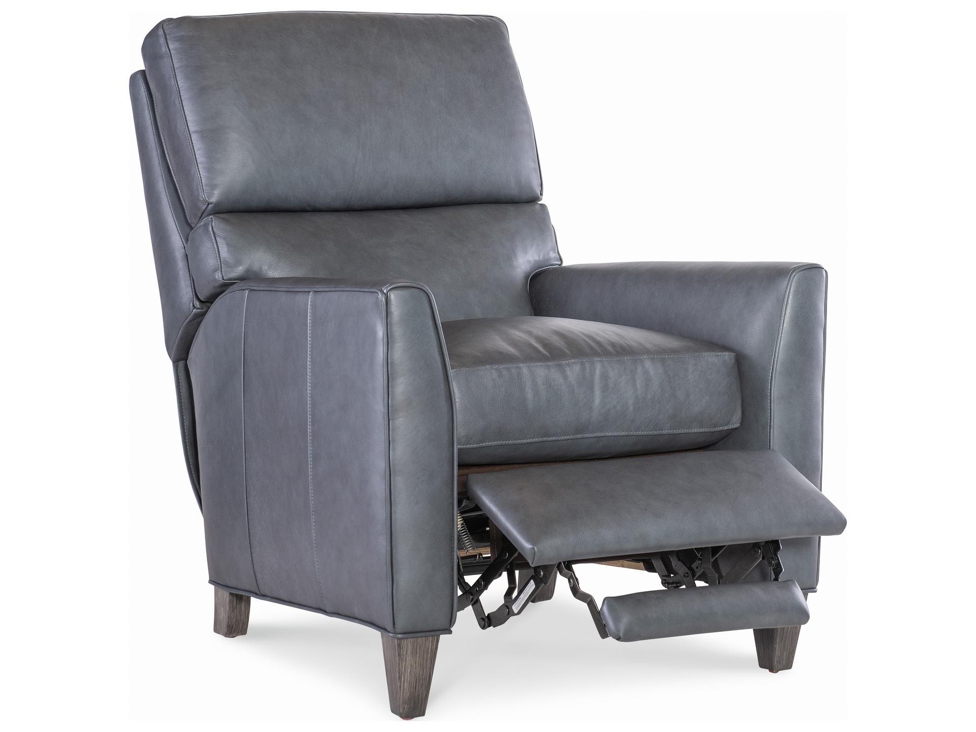 Bradington Young Restin 3-Way Lounger Leather Recliner — Transitional ...