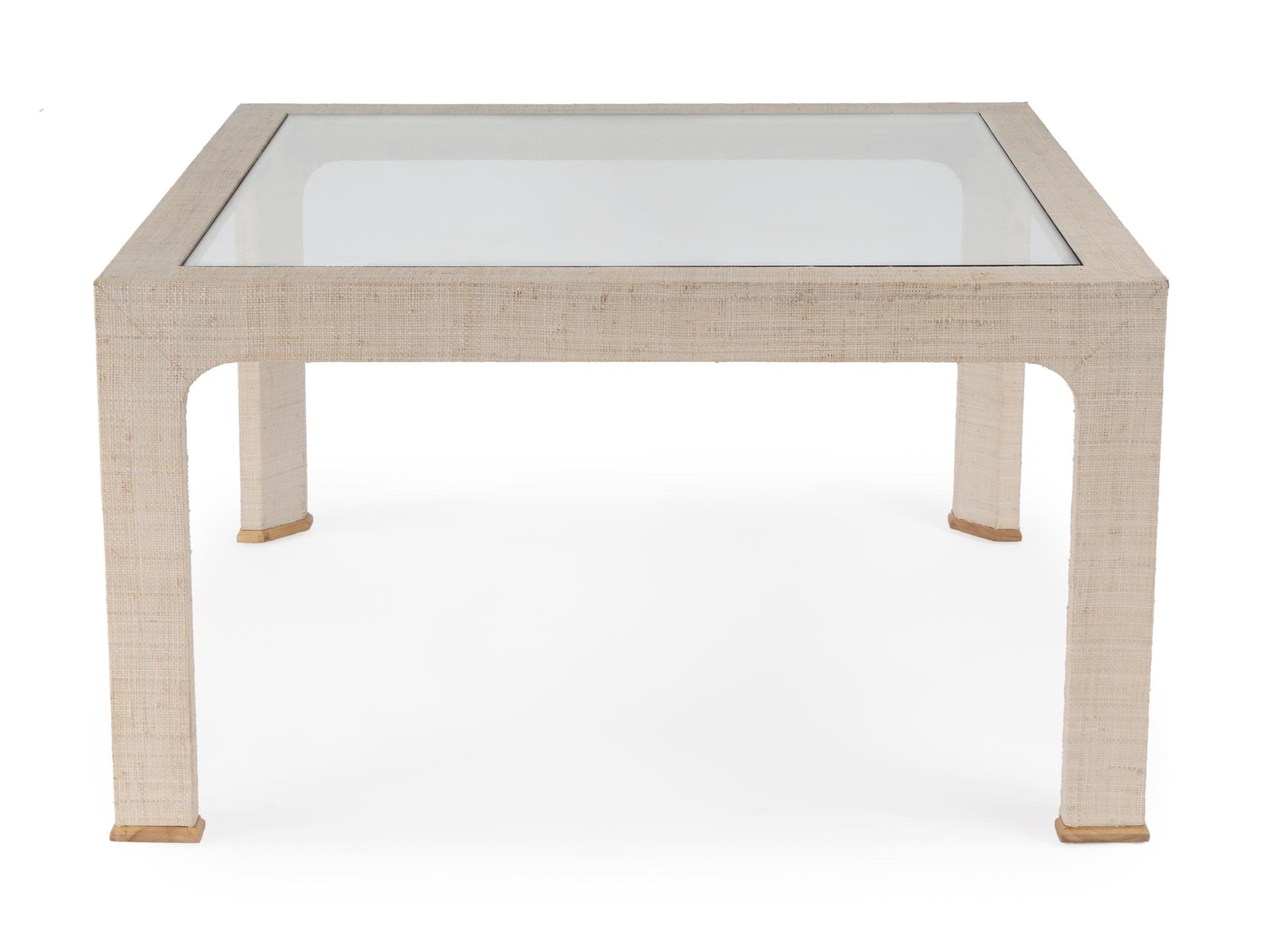 Butler Specialty Company Chatham Square Coffee Table — Natural Raffia ...