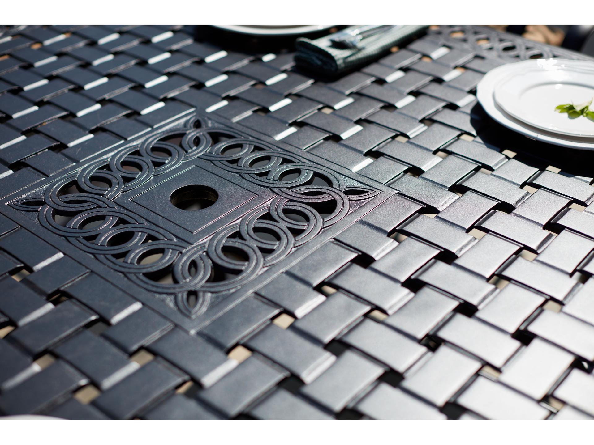 Darlee Outdoor Living Ocean View 9-Piece Rectangle Cast Aluminum Patio ...