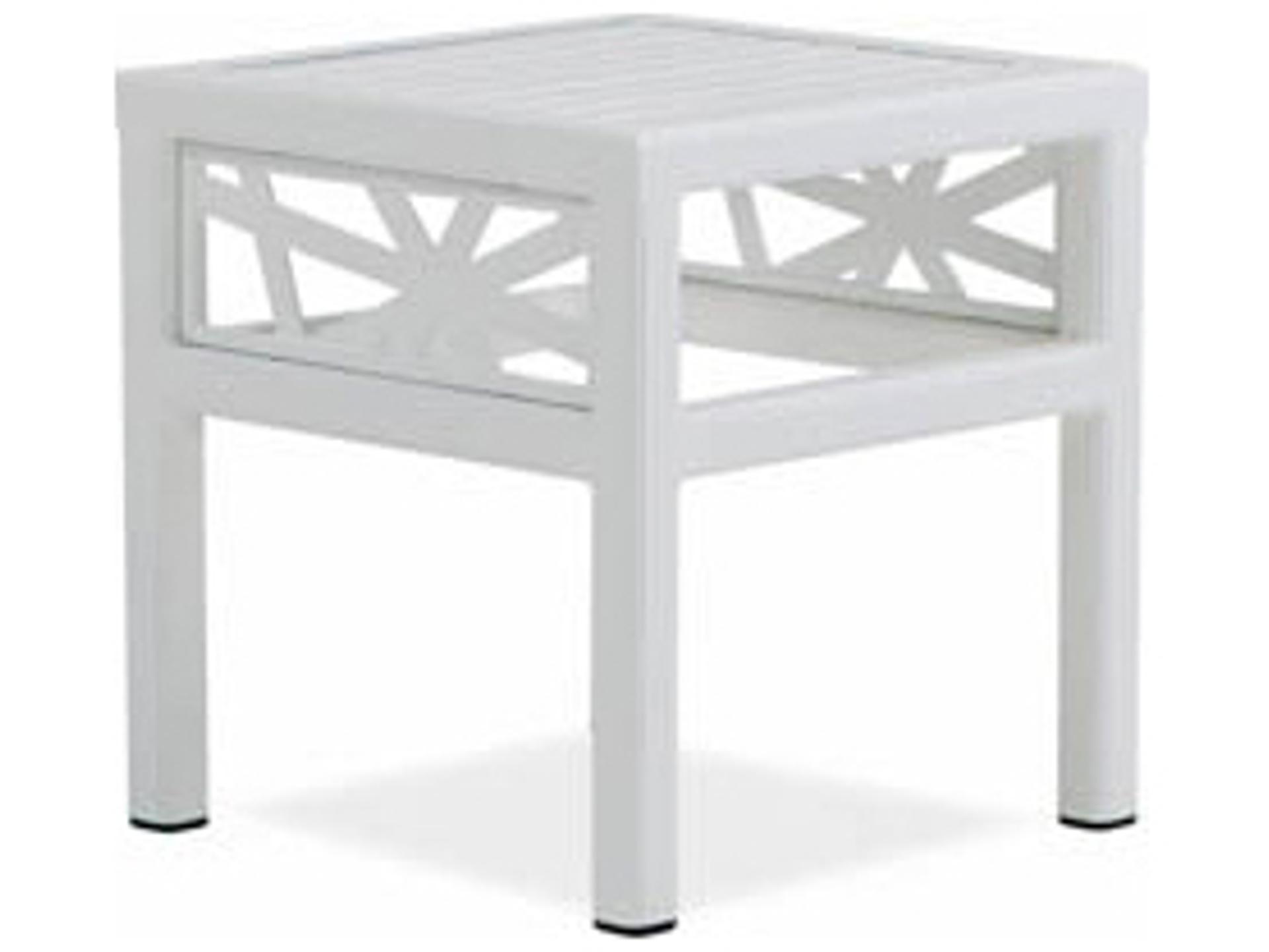 Koverton Parkview Knest Cast Aluminum Square Outdoor Side Table ...