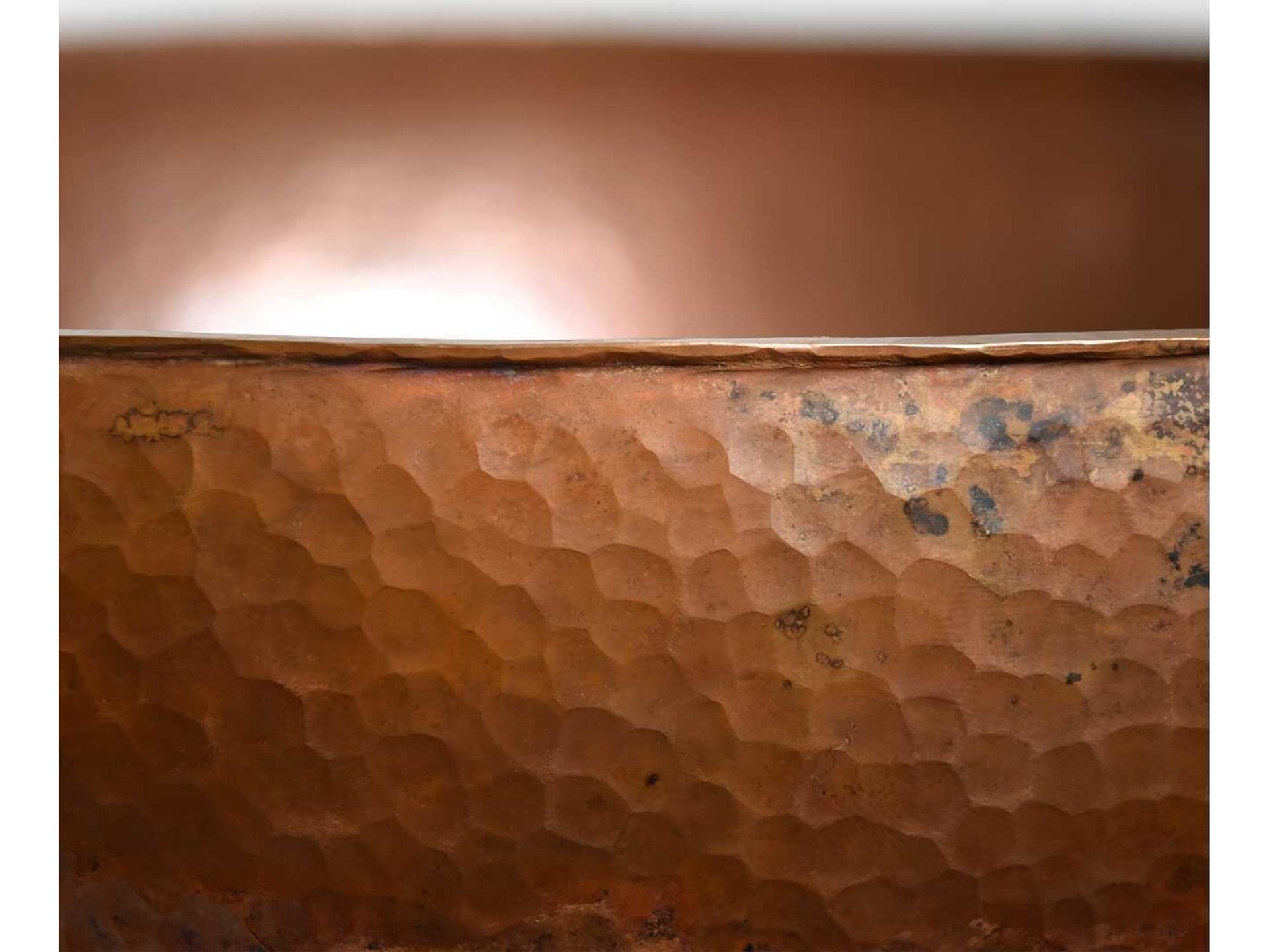 Native Trails Maestro Oval Tempered Copper Vessel Bathroom Sink | LuxeDecor