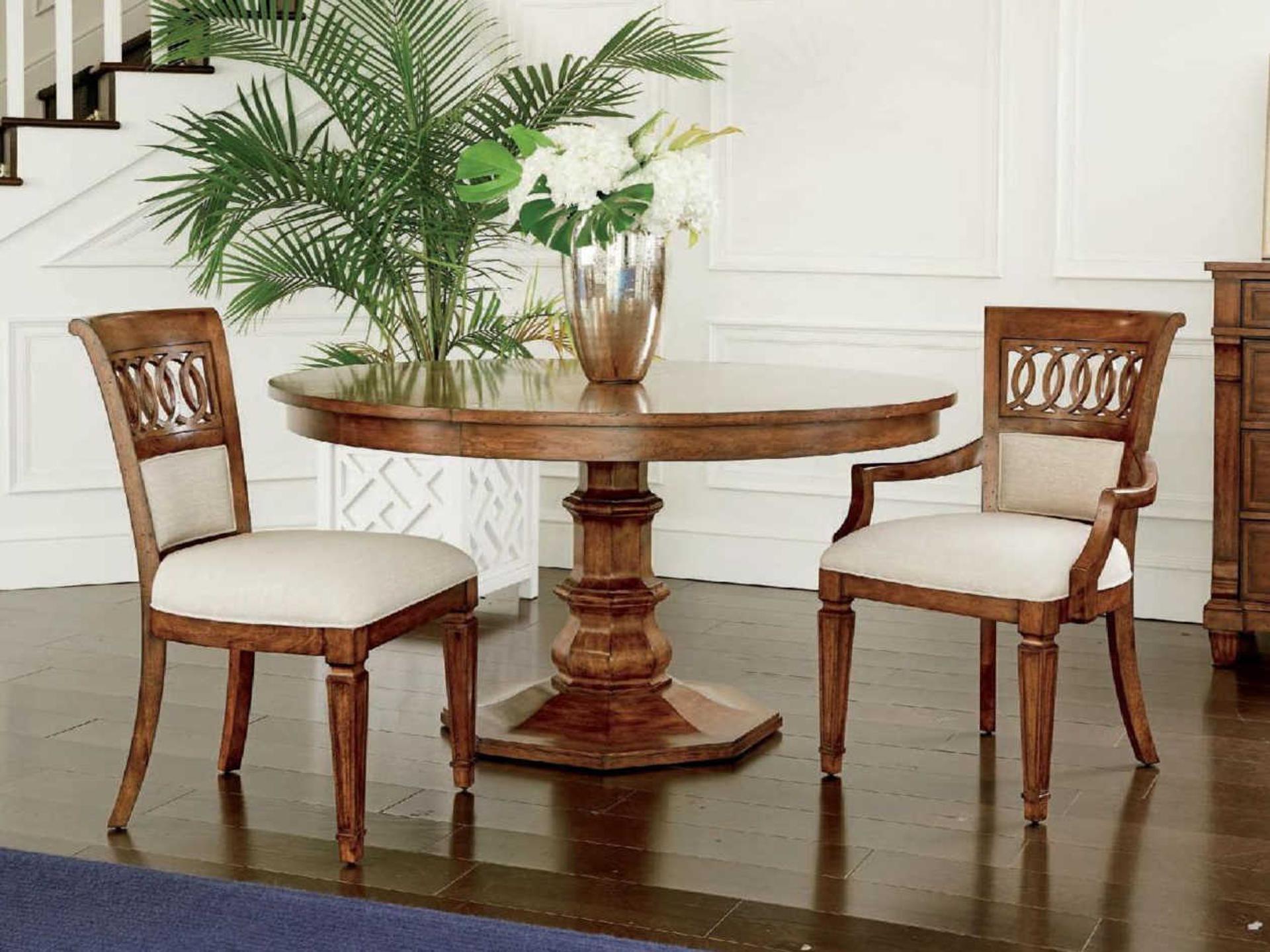 Stanley Furniture Old Town 60-82'' Wide Round Dining Table with ...