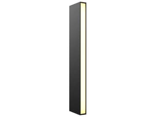 DALS Lighting Column 1-Light Outdoor Path Light | LRB20-CC-BK | PatioLiving