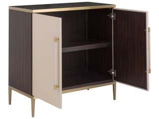 Fairfield Chair Libby Langdon Dark Sable Brown Walnut Wood Accent Chest ...
