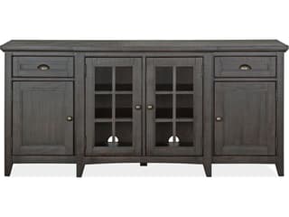 Pulaski Westley Falls 70 Pine Wood Graphite Media Console | E4399-05 ...