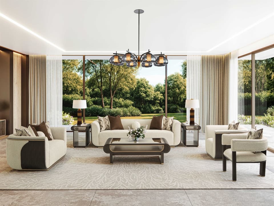 Michael Amini West Kensington Espresso Collection | LuxeDecor