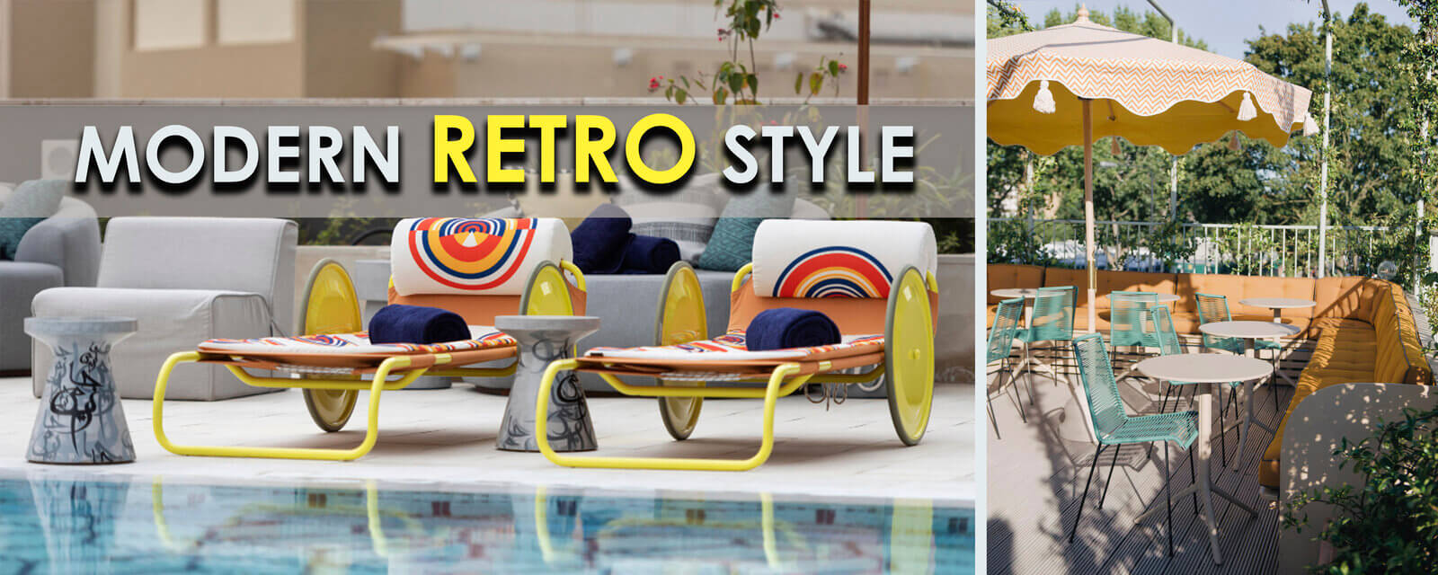 Modern Retro Style | PatioLiving