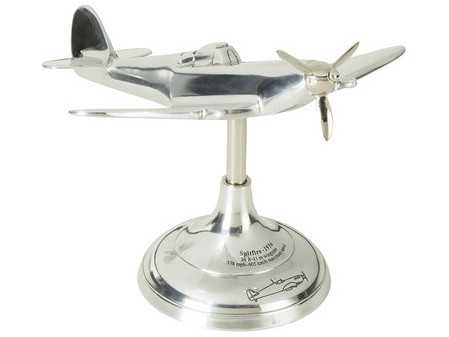 Authentic Models Spitfire Travel Silver Sculpture | A2AP099