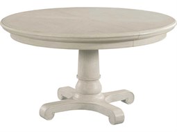 Four Hands Magnolia Round Wood Whitewash Dining Table | FSIMGN60R