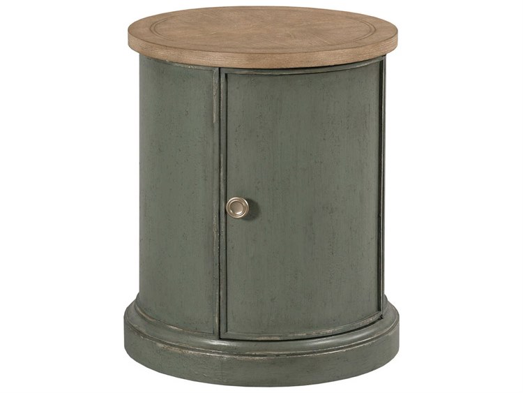 American Drew Chastain Woodfield Round Wood End Table | AD483916G