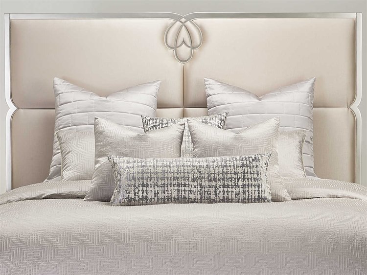 Michael Amini Bedding Casey Platinum Comforter Set | AICBCSCASEYPLT