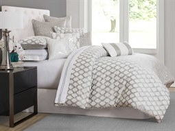 Michael Amini Bedding Avenue Natural Comforter Set | AICBCSAVENUNAT