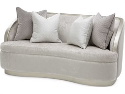 Michael Amini Lanna Storm Gray Upholstered Sofa | AICNLRULANA816STM823