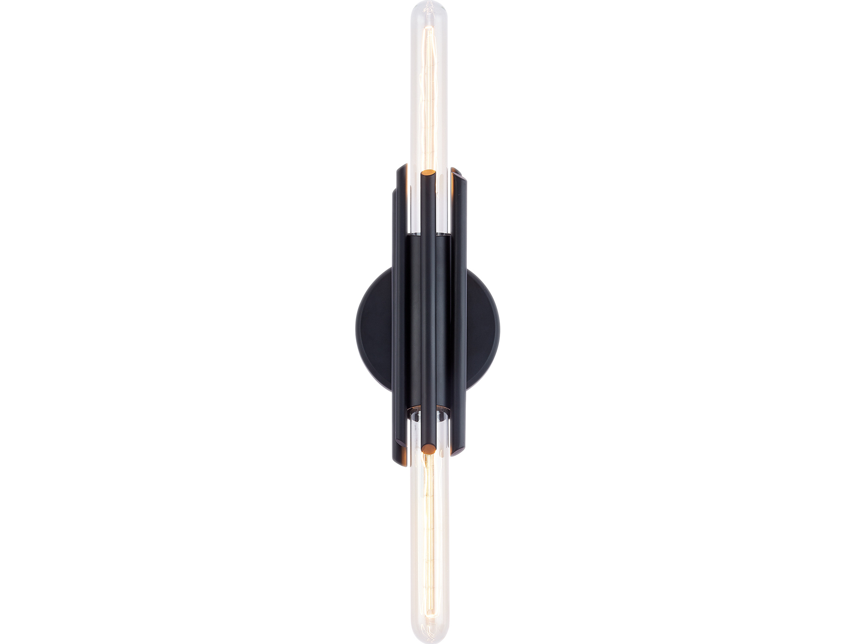 Alora Lighting Torres 2-Light Matte Black Wall Sconce | ALOWV335811MB