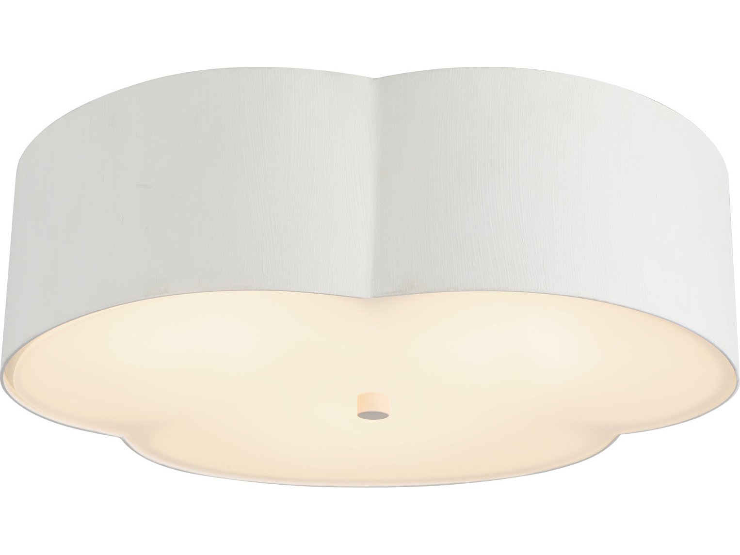 Alora Mood Adella 3-Light Antique White Flush Mount | AMOFM566314AW