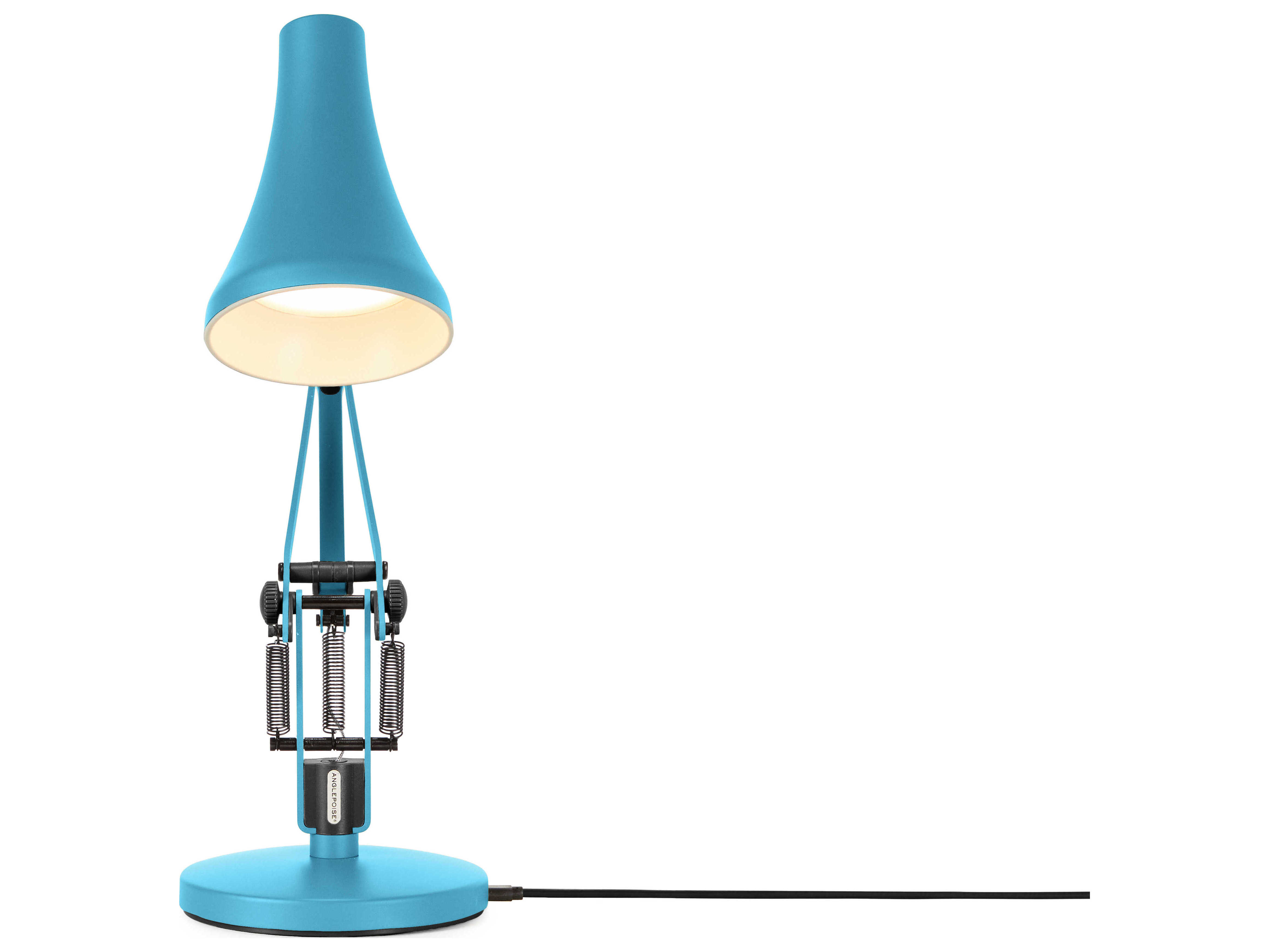 Anglepoise 90-Mini Turquoise Blue Desk Lamp | ANP33302