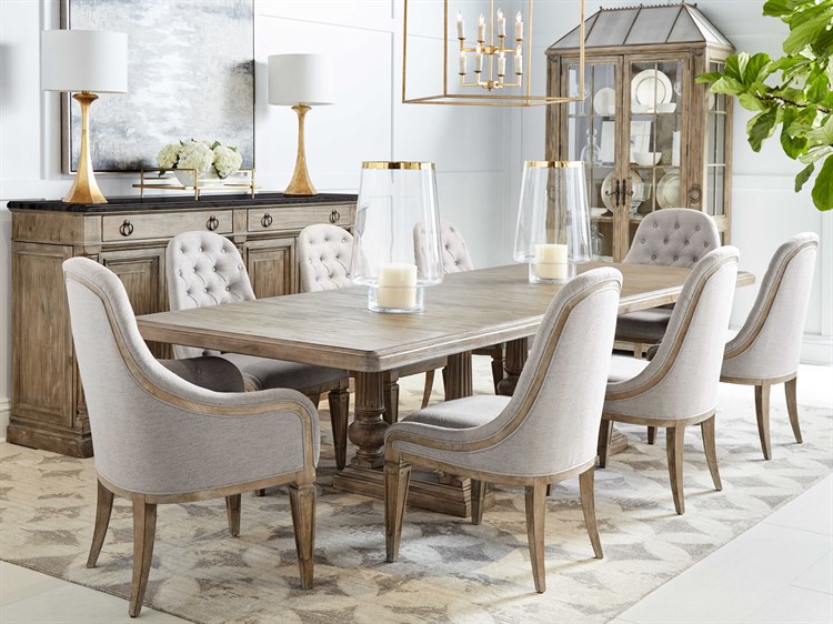 A.R.T. Furniture Architrave Pine Wood Almond Display Cabinet | AT2772402608